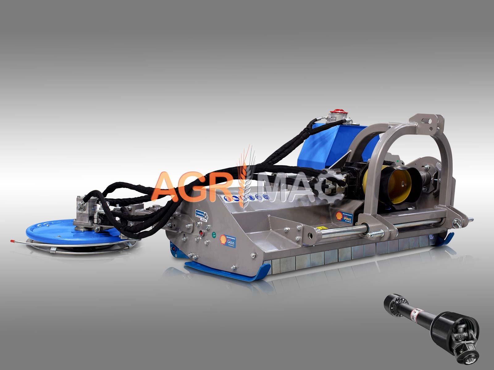 Agrimac Καταστροφέας με τρελό ATK135-H | Mandis